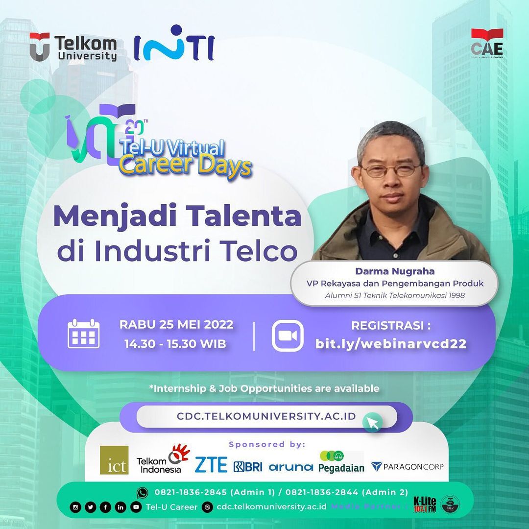 Webinar Career with PT INTI (Persero) "Menjadi Talenta di Industri ...